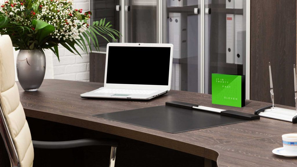 Word Clock byTimeBrandits - A Unique Clock with a difference.